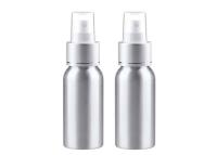 China Free Sample Aluminum Sunscreen Spray Bottle 100ml 120ml Fine Mist Sprayer for sale