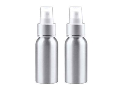 China Free Sample Aluminum Sunscreen Spray Bottle 100ml 120ml Fine Mist Sprayer for sale