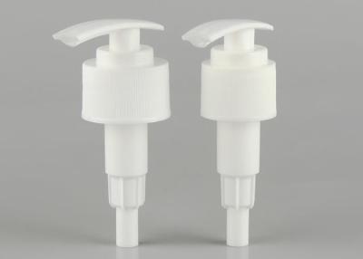 China White Lotion Pump Dispenser Bottle 24/410 Size for Shampoo Cosmetic Packaging for sale