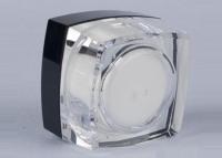 China Acrylic Empty Lotion Jars 5g 10g 15g 30g 50g with Screw Cap for Cosmetic Packaging for sale