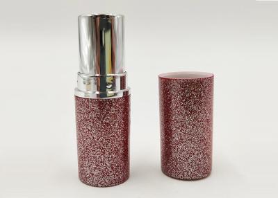 China Plastic Lipstick Tube 5g Capacity Shiny Red Color Customizable for Cosmetic Packaging for sale