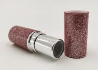China Plastic Lipstick Tube 5g Capacity Shiny Red Color Customizable for Cosmetic Packaging for sale