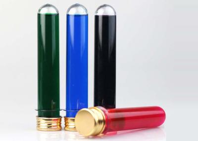 China 28mm 25g 45ml PET Cosmetic Bottle with Aluminum Screw Cap Custom for sale