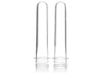 China 28mm 25g 45ml PET Cosmetic Bottle with Aluminum Screw Cap Custom for sale