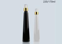 China 170ml 220ml Empty PET Plastic Facial Toner Bottle with Pump Sprayer for sale