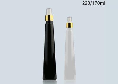 China 170ml 220ml Empty PET Plastic Facial Toner Bottle with Pump Sprayer for sale