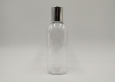 China Round Boston Custom Cosmetic Bottles 100ml 200ml Clear Plastic OEM for sale