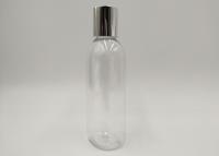 China Round Boston Custom Cosmetic Bottles 100ml 200ml Clear Plastic OEM for sale