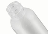 China 60ml / 100ml Clear PET Bottle , Cosmetic Plastic Bottles With Press Cap for sale