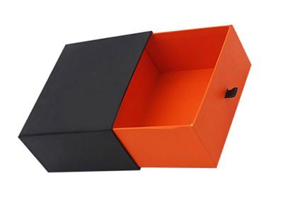 China Custom Drawer Paper Box Hot Stamping Printed Cosmetic Gift Packaging 1000pcs MOQ for sale