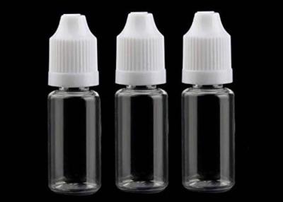 China 10ml Transparent PET Plastic Bottle with Dropper for Cosmetic Packaging OEM for sale