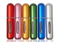 China Mini 5ml Refillable Glass Perfume Bottle Empty Sprayer for Travel Packing for sale