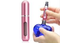 China Mini 5ml Refillable Glass Perfume Bottle Empty Sprayer for Travel Packing for sale