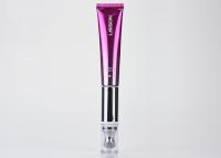 China 15ml HDPE Vibration Soft Eye Cream Cosmetic Tube Silk Screen Printing Custom for sale