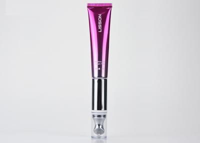 China 15ml HDPE Vibration Soft Eye Cream Cosmetic Tube Silk Screen Printing Custom for sale