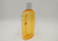 China Orange Color Blank Shampoo Bottle , Cosmetic Packaging Bottle 30ml Volume for sale