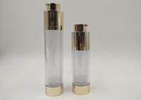 China High Grade Airless Cosmetic Bottles and Jars AS ABS Plastic 30ml 50ml 100ml 200ml Eco Friendly for sale