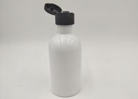 China Boston Shape PET Plastic Bottle 50ml 100ml 200ml for Shampoo Conditioner Cosmetic Packaging for sale