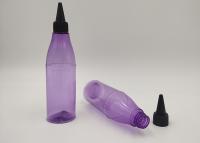 China PET Plastic Cosmetic Bottle with Pointed Lid 50ml 100ml 200ml Lotion Skin Care Packaging for sale