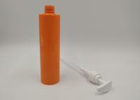 China FDA 200ml Biodegradable PET Plastic Shampoo Bottles with Lotion Pump Custom for sale