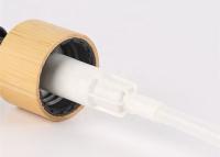 China 100ml - 200ml PET Plastic Bottle , Cosmetic Plastic Bottles With Bamboo Pump for sale