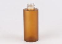 China 100ml - 200ml PET Plastic Bottle , Cosmetic Plastic Bottles With Bamboo Pump for sale