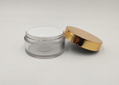 China 50ml PET Empty Lotion Jars Customized Logo for Cosmetic Cream Packaging for sale
