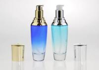 China Gradient Cglass Makeup Bottles , Refillable Glass Bottle Eco Friendly Materials for sale