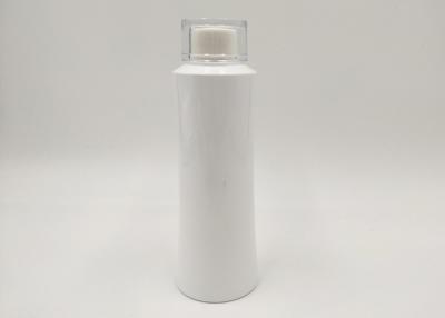 China White PET Plastic Bottle 200ml with Screw Cap for Toner Packaging Silk Screen Printing for sale