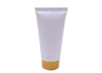 China 50ml to 200ml Screw Cap Plastic Soft Tubes Custom Cosmetic Packaging White for sale