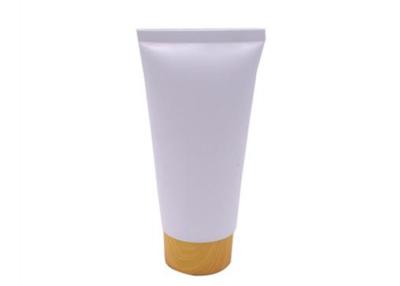 China 50ml to 200ml Screw Cap Plastic Soft Tubes Custom Cosmetic Packaging White for sale