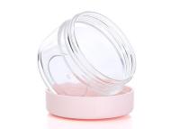 China Custom 10ml 20ml PET Face Cream Jars OEM Skin Care Packaging Transparent for sale