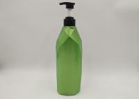China Empty Luxury Cosmetic Bottles , PET Cosmetic Bottle Prism Unique Shape for sale