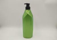 China Empty Luxury Cosmetic Bottles , PET Cosmetic Bottle Prism Unique Shape for sale