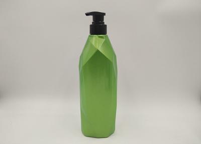 China Empty Luxury Cosmetic Bottles , PET Cosmetic Bottle Prism Unique Shape for sale