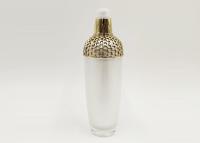 China 50ml Acrylic Essential Lotion Face Cream Jar Custom Logo Transparent for sale