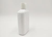 China Filp Top Cap Pet Cosmetic Bottle , Cosmetic Squeeze Bottles Flat Shape for sale