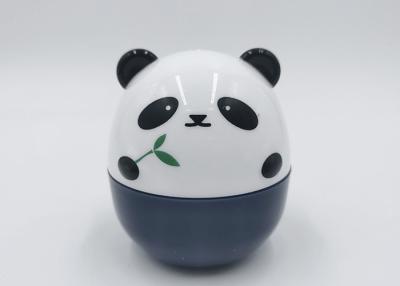 China 50g PET Panda Shape Cute Empty Lotion Jar White Cream Jar for Baby Care Products for sale