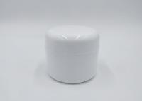 China 100g PET Screw Cap Face Cream Jar Custom Silk Screen Hot Stamping Printing for sale