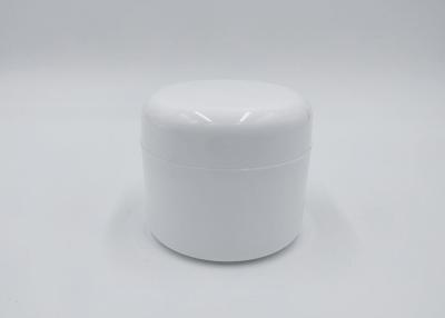 China 100g PET Screw Cap Face Cream Jar Custom Silk Screen Hot Stamping Printing for sale
