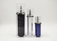 China High End Acrylic Jars For Cosmetics , Cosmetic Lotion Bottle Free Samples for sale