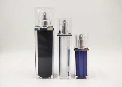 China High End Acrylic Jars For Cosmetics , Cosmetic Lotion Bottle Free Samples for sale