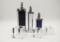 China High End Acrylic Jars For Cosmetics , Cosmetic Lotion Bottle Free Samples for sale