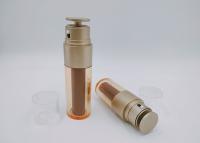 China 30ml - 50ml Double Wall Empty Cosmetic Bottles , Plastic Cosmetic Bottles With Sprayer for sale