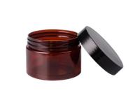 China 120ml Clear PET Face Cream Jar 51mm Neck Size Modern Cosmetic Packaging for sale