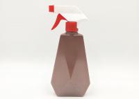 China 400ml PET Plastic Mist Trigger Sprayer Bottle Cosmetic Packaging Custom Color for sale