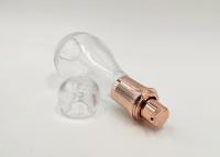 China 50ml Refillable Glass Cosmetic Bottle with Lotion Pump for Skin Care Packaging for sale