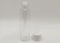 China 150ml PET Plastic Custom Cosmetic Bottles Free Samples With White Screw Cap for sale