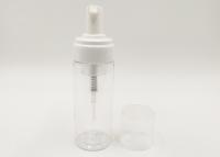 China 43mm 150ml PET Plastic Cosmetic Bottle with Foam Pump 5oz Eco Friendly for sale