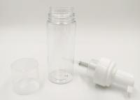 China 43mm 150ml PET Plastic Cosmetic Bottle with Foam Pump 5oz Eco Friendly for sale